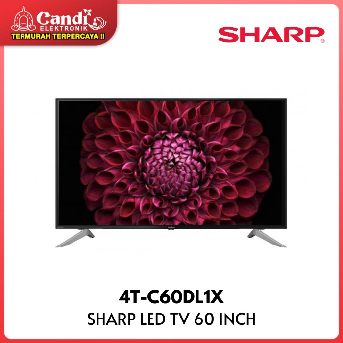 SHARP 4K Ultra HDR Android TV 60 Inch 4T-C60DL1X | Lazada Indonesia
