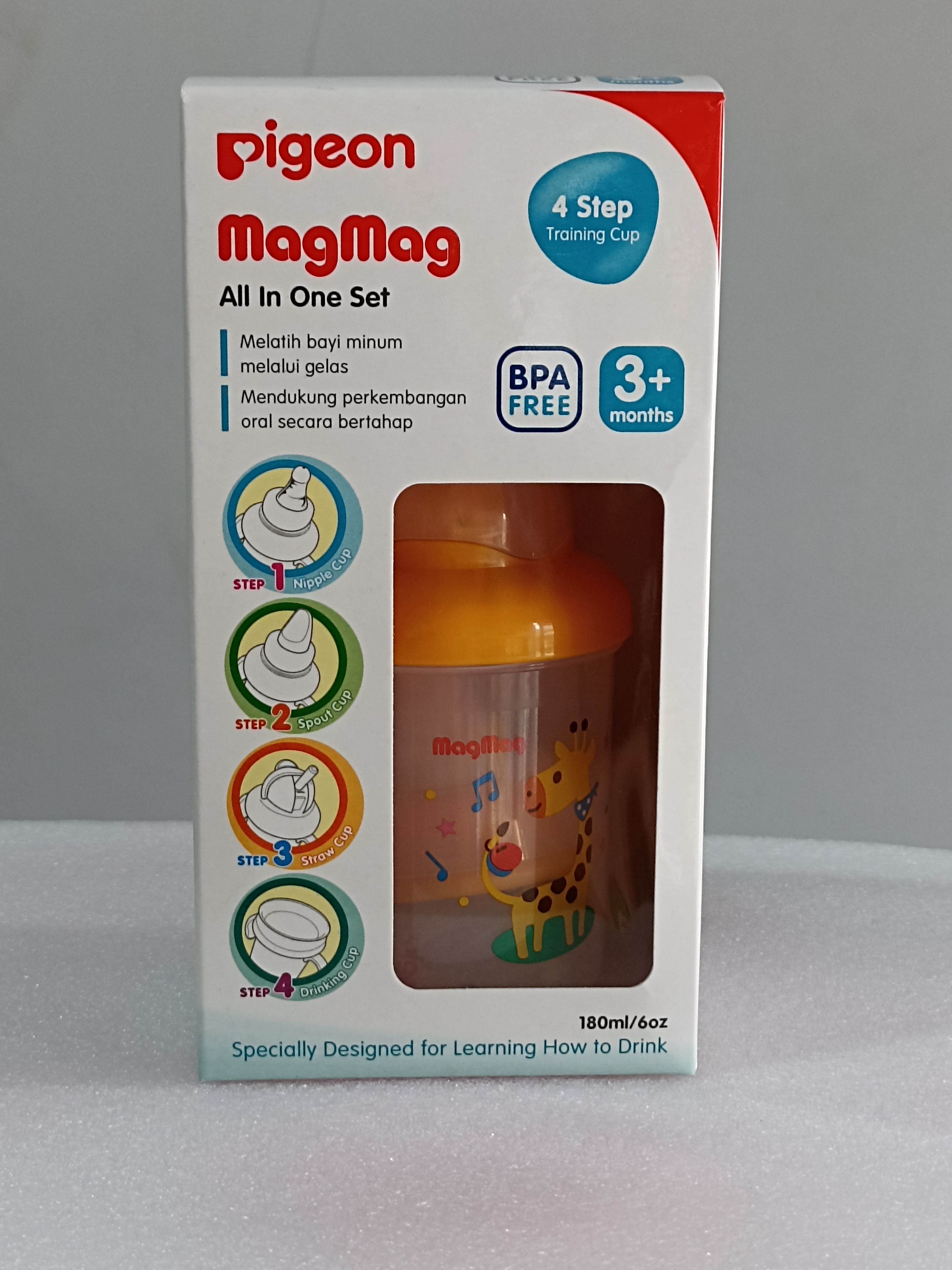 Pigeon MagMag All In One Set / Mag Mag 4 Step Training Cup Gelas ...