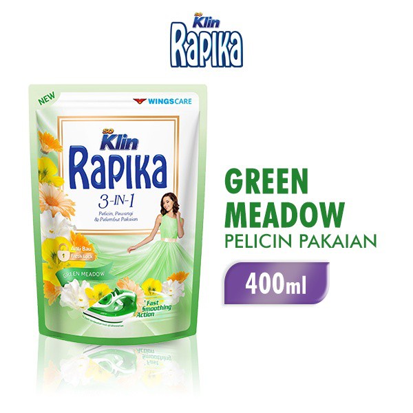 RAPIKA Pewangi Pakaian All Varian ,400ML | Lazada Indonesia