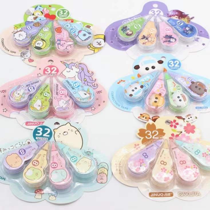 Tipex Roll / Correction Tape / Tipex Kertas Gambar Kartun Random ...