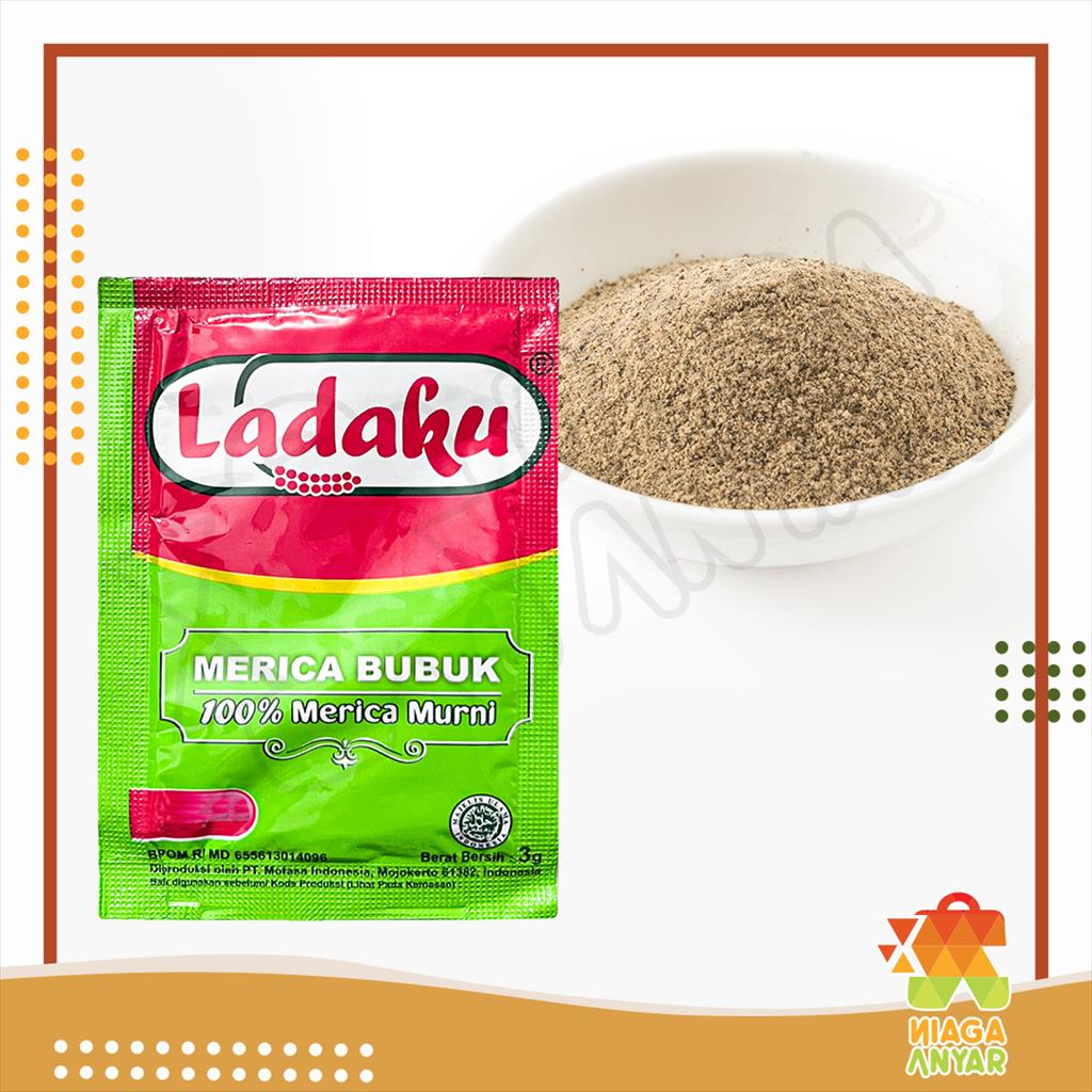 NA LADAKU Merica Bubuk Murni Sachet / Bumbu Dapur Saset / Pepper Murni ...
