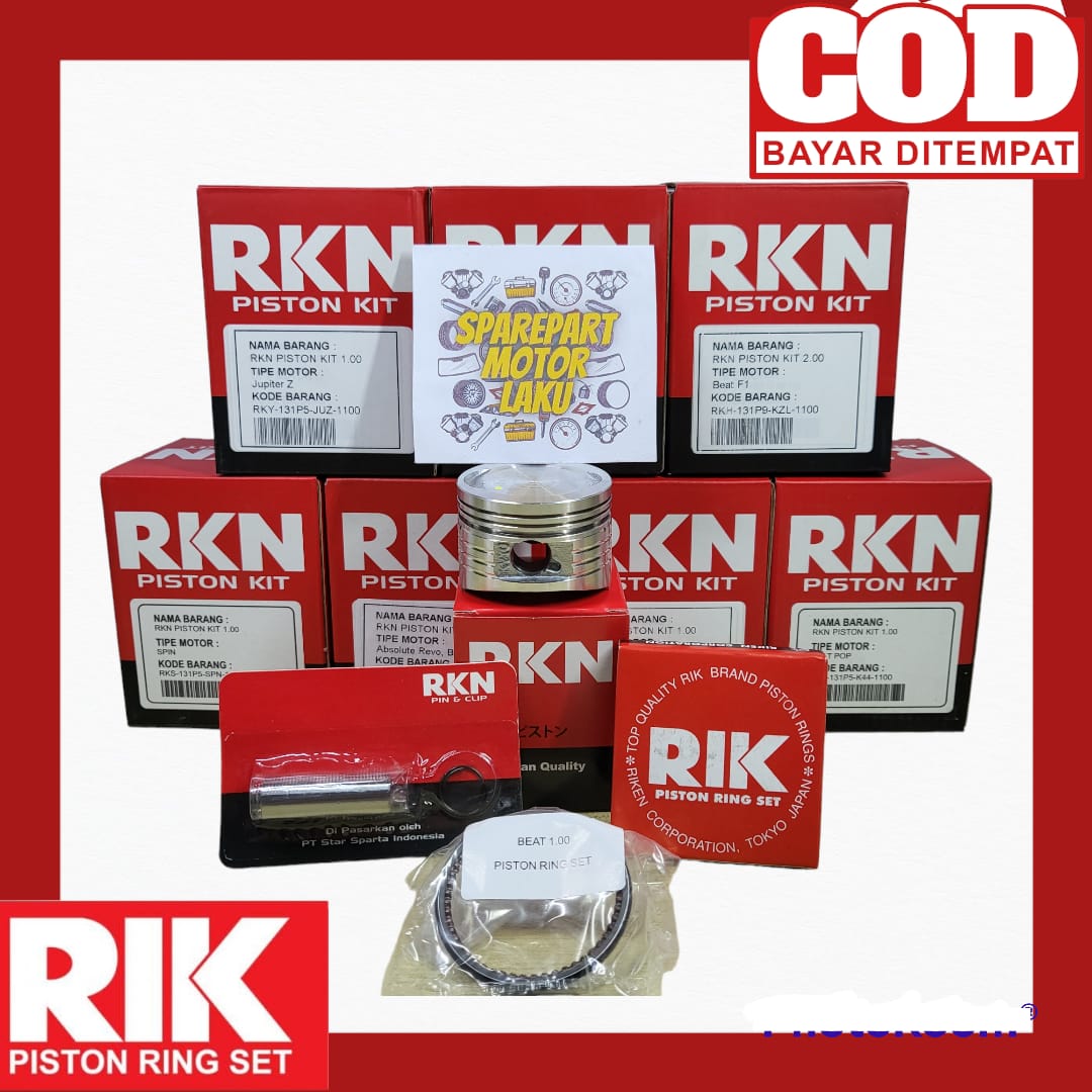 piston kit / seher paket F1 FORCE 1 F1ZR RKN RIK RIKEN STD 25 50 75 100 125 150 175 200 225 250 ...