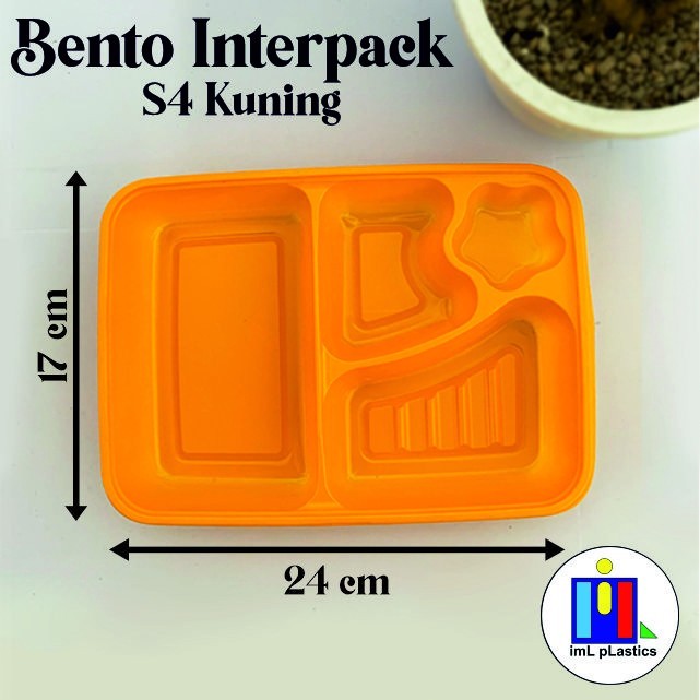 MIKA BENTO BINTANG / BOX BENTO / TRAY BENTO / LUNCH BOX - 10 pcs ...