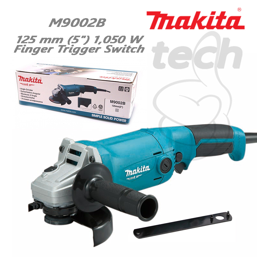 Mesin Gerinda Tangan Listrik Angle Grinder 5" Makita M9002B M 9002 B ...