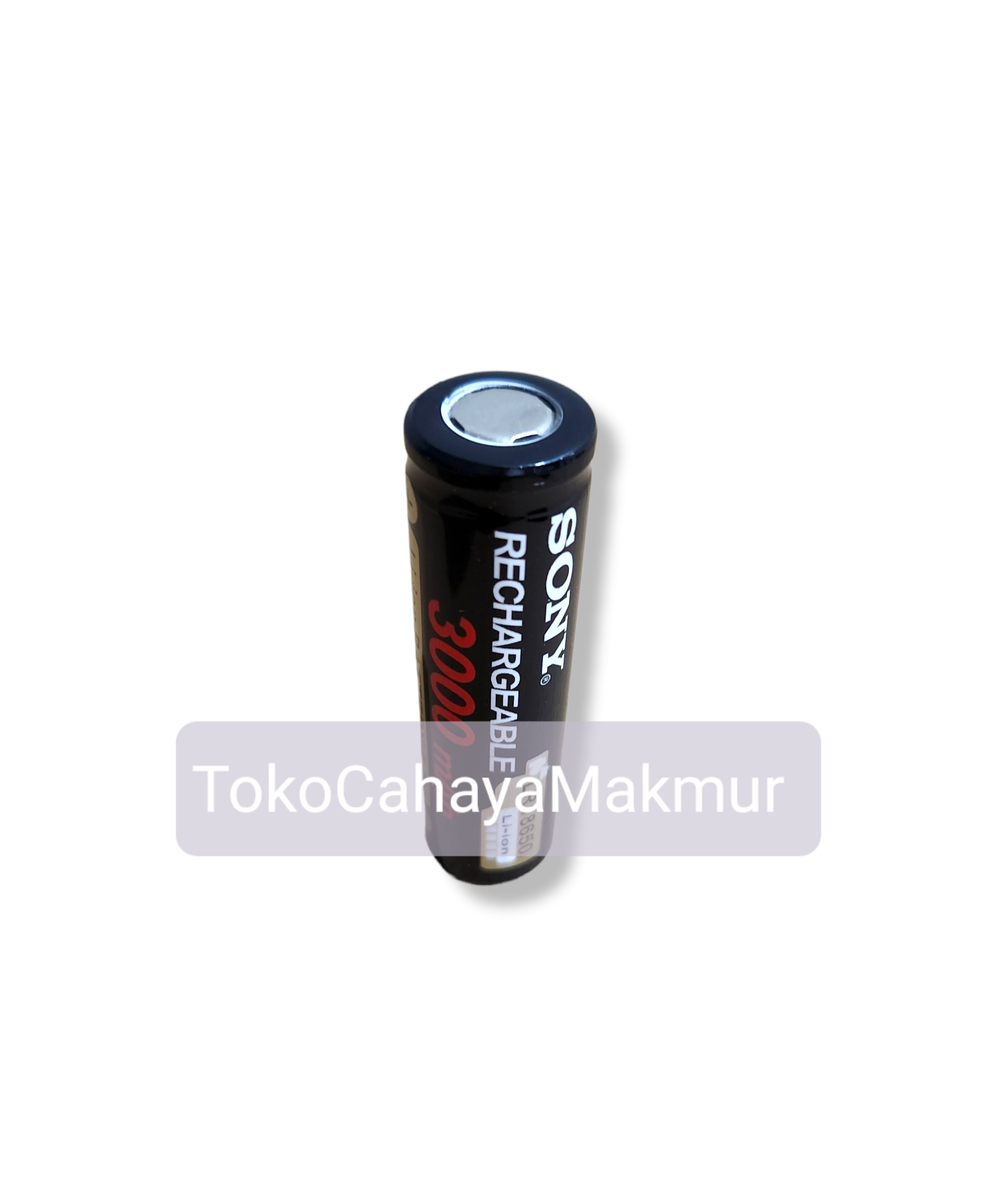 Baterai Cas 18650/Li-ion Battery 3000mAh 3,7V Sony Rechargeable SNI ...