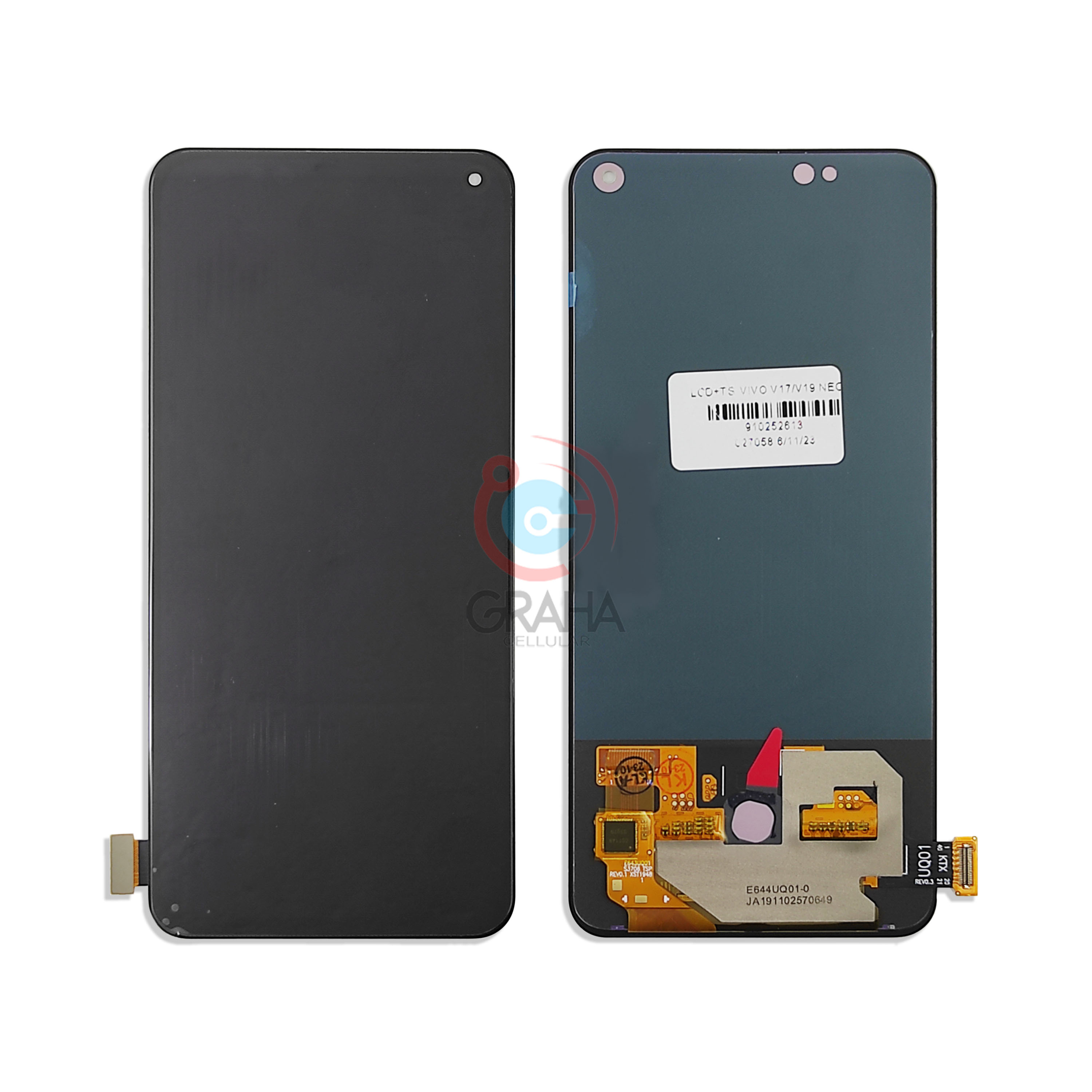 LCD VIVO V19 / V17 OLED FINGER PRINT FULLSET TOUCHSCREEN | Lazada Indonesia