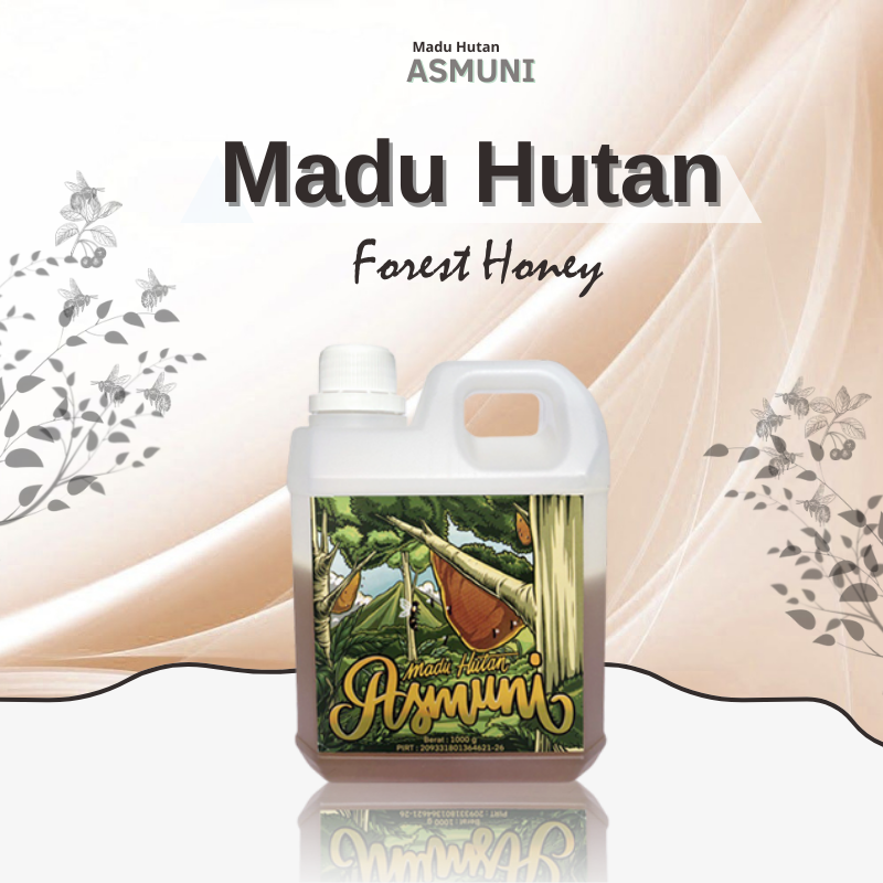 madu hutan sumatra asmuni 1 kg asli murni tanpa campuran | Lazada Indonesia