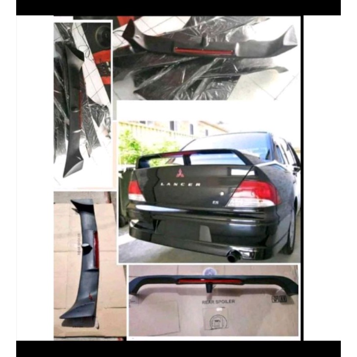 Spoiler Mitsubisi Lancer Evo 3/Evo 4/ Evo 5 Model Evo Universal ...