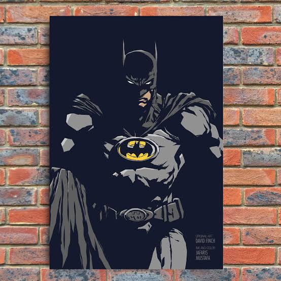 POSTER BATMAN/POSTER SUPER HERO/HIASAN DINDING/POSTER MURAH | Lazada ...