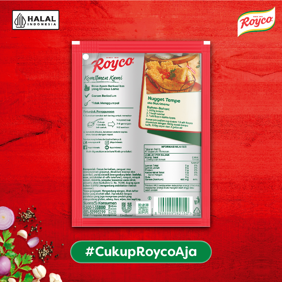 Royco Bumbu Kaldu Ayam 220g Triplepack | Lazada Indonesia