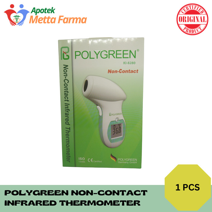 Polygreen Non-Contact Infrared Thermometer | Lazada Indonesia