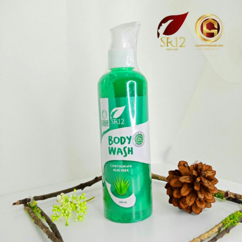 BODY WASH ALOE VERA SR12 SABUN MANDI CAIR MEMBERSIHKAN DAN MENYEGARKAN ...