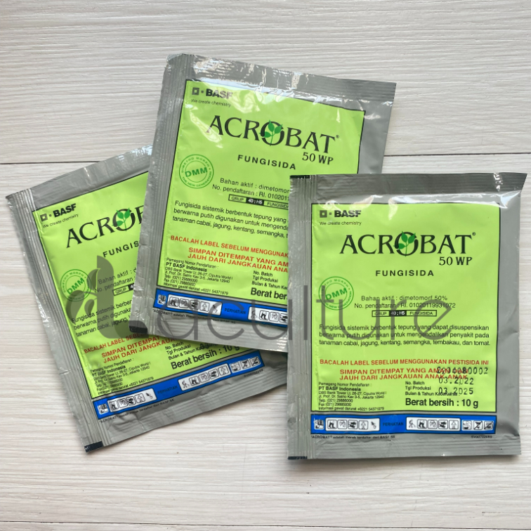Fungisida ACROBAT 50 WP 10 gram Pengendali Penyakit Tanaman | Lazada ...