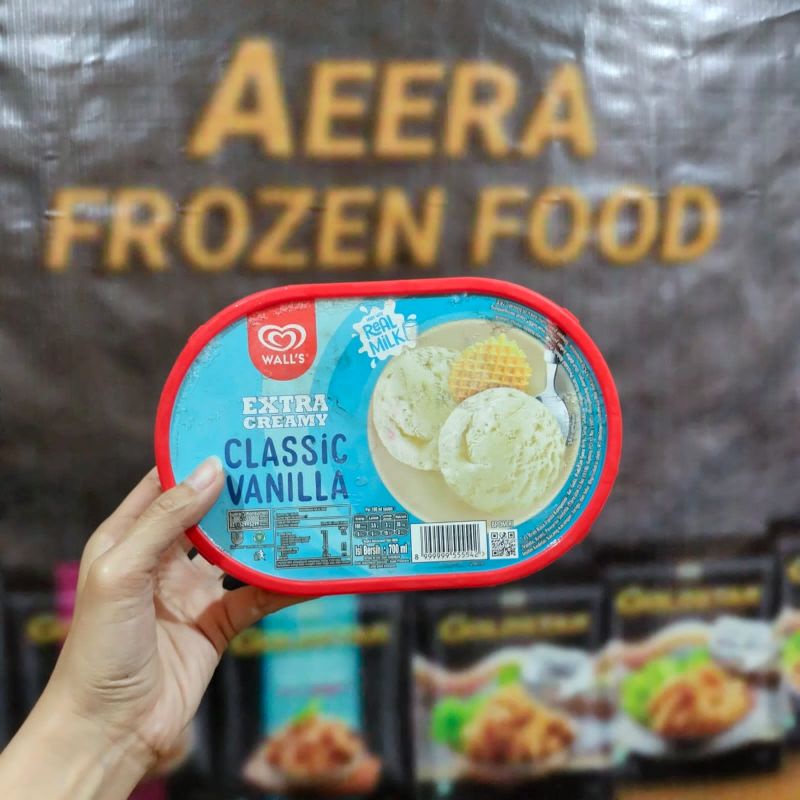 Walls Extra Creamy Classic Vanilla 700ml | Lazada Indonesia