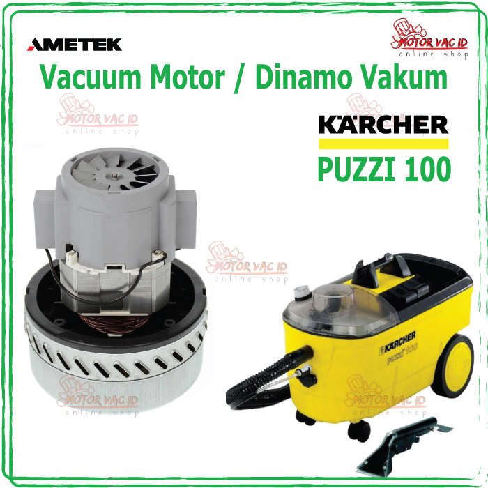 Vacuum Motor - Dinamo Vakum Karcher Puzzi 100 - Puzzi 200 | Lazada ...