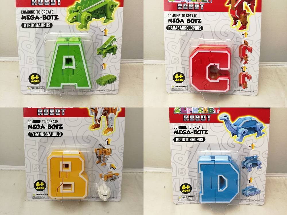 Robot Alphabet Alfabet Huruf Toy Addicts Original | Lazada Indonesia