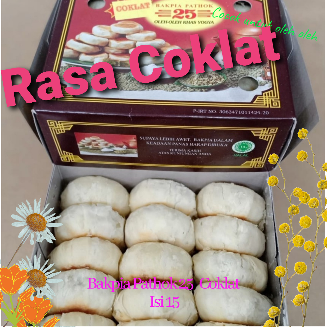 Bakpia Pathok 25 Rasa Coklat | Lazada Indonesia