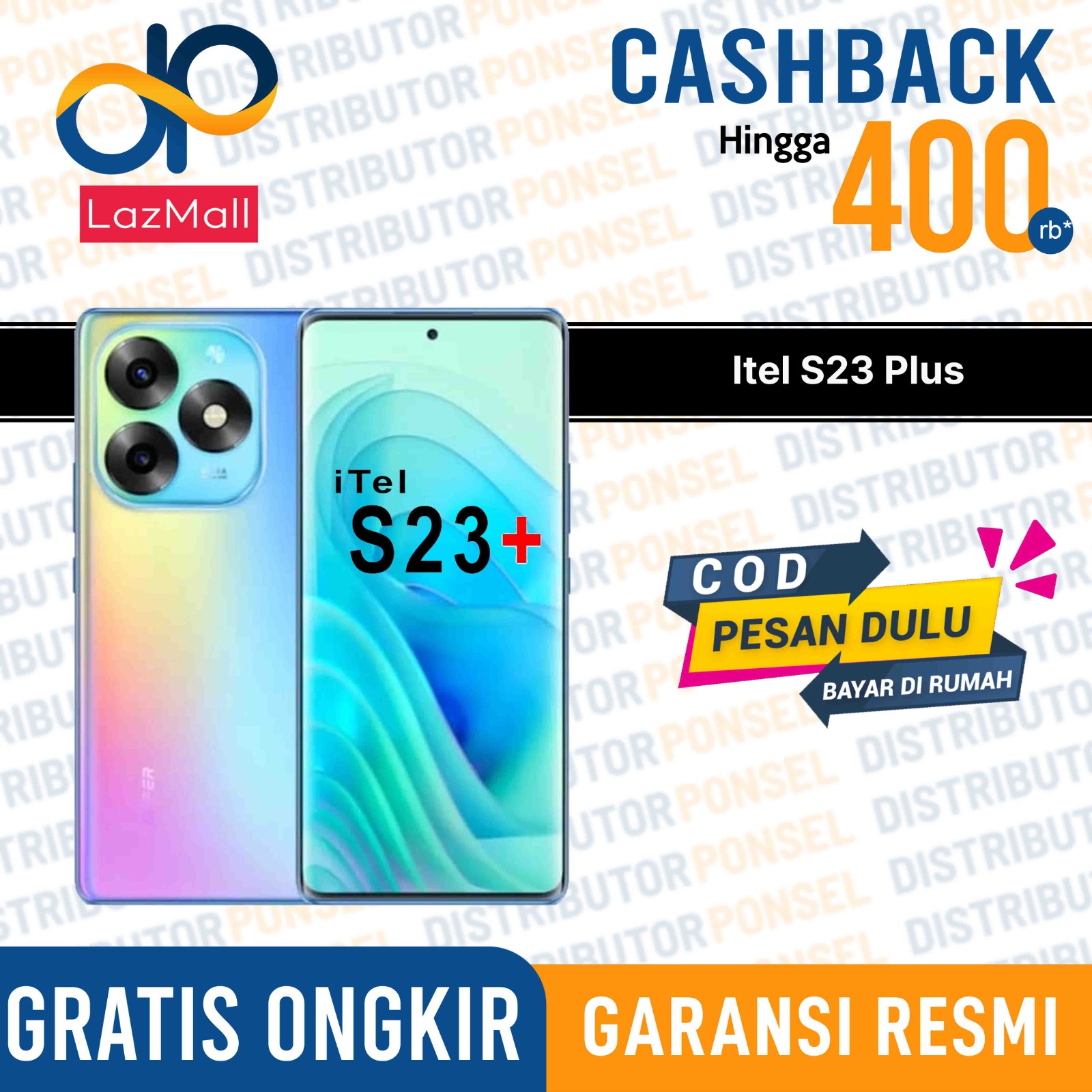 Itel S23 Plus / S23+ 8/256 GB Garansi Resmi Itel S23 8 GB 256 GB ...