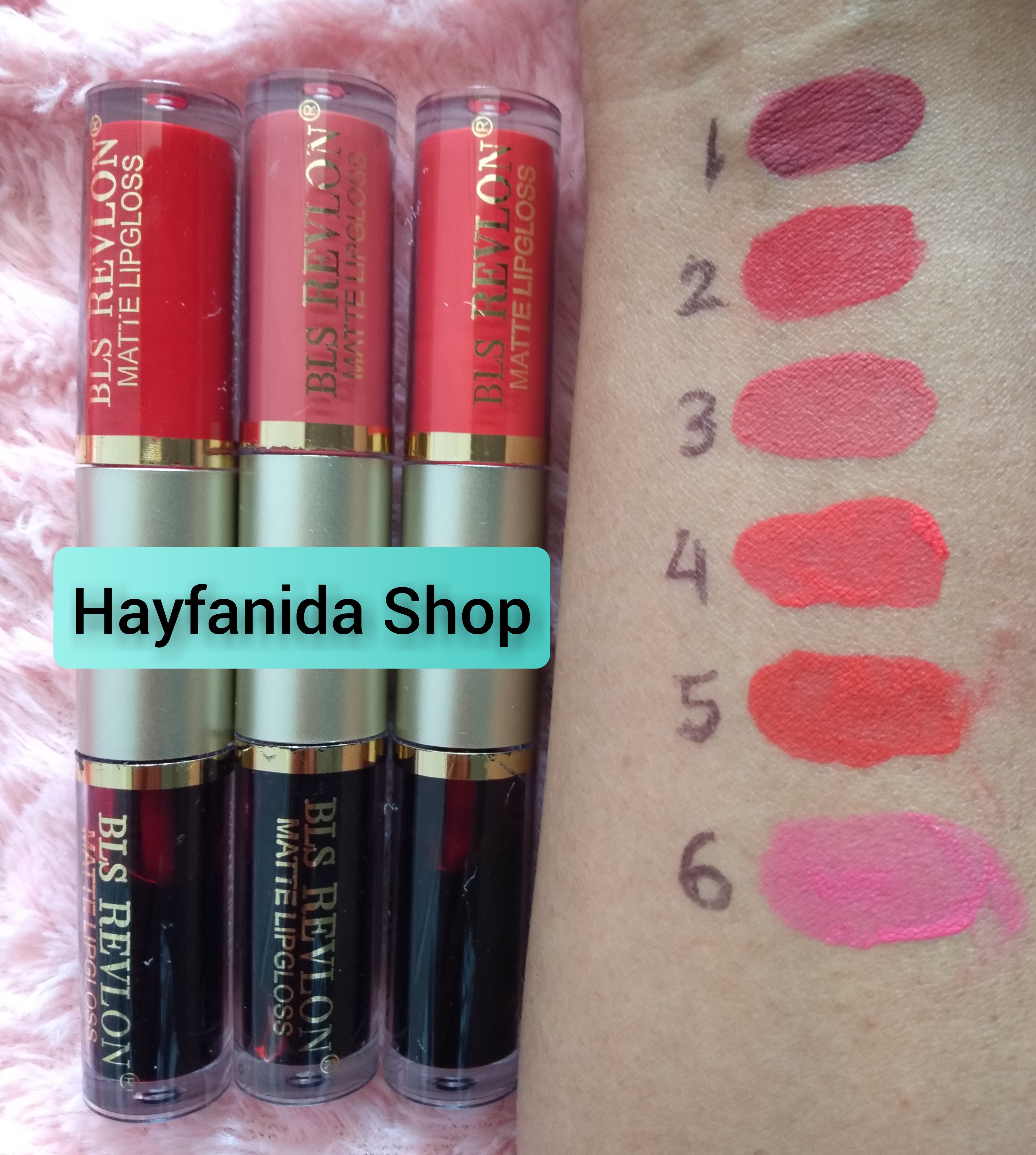 REVLON 2 IN 1 MODEL BESAR BISA BEBAS PILIH WARNA LIPCREAM LIPGLOSS ...