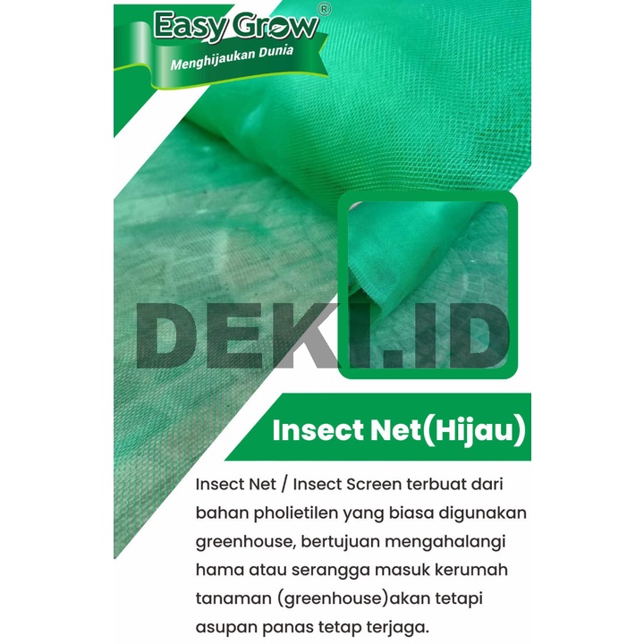 Insect Net Jaring Kasa Easy Grow Serangga Inseknet Screen Hijau Tosca ... Insect Net Jaring Kasa Easy Grow Serangga Inseknet Screen Hijau Tosca ...