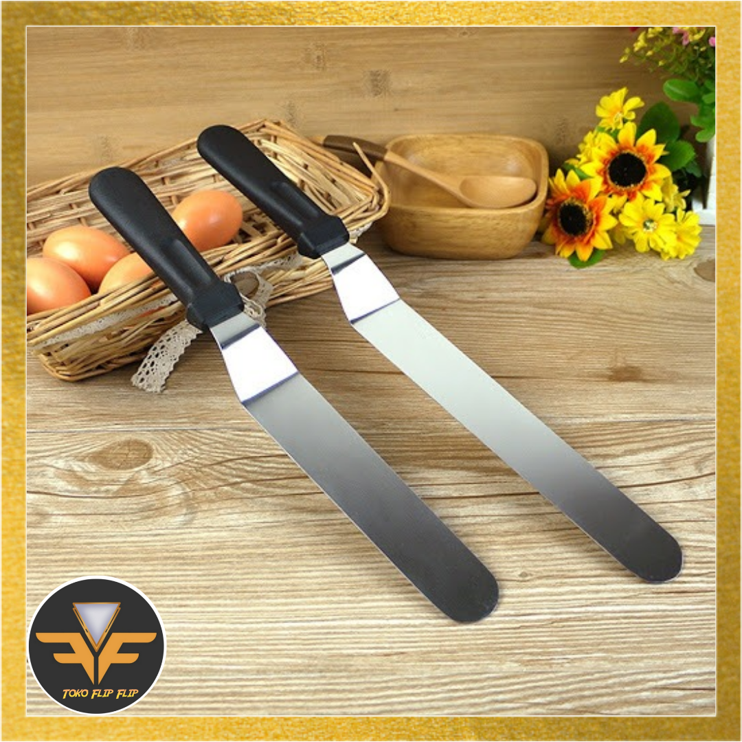 Spatula Butter Cream / Butter Cream Knife / Pisau Kue Perata Cream ... Spatula Butter Cream / Butter Cream Knife / Pisau Kue Perata Cream ...