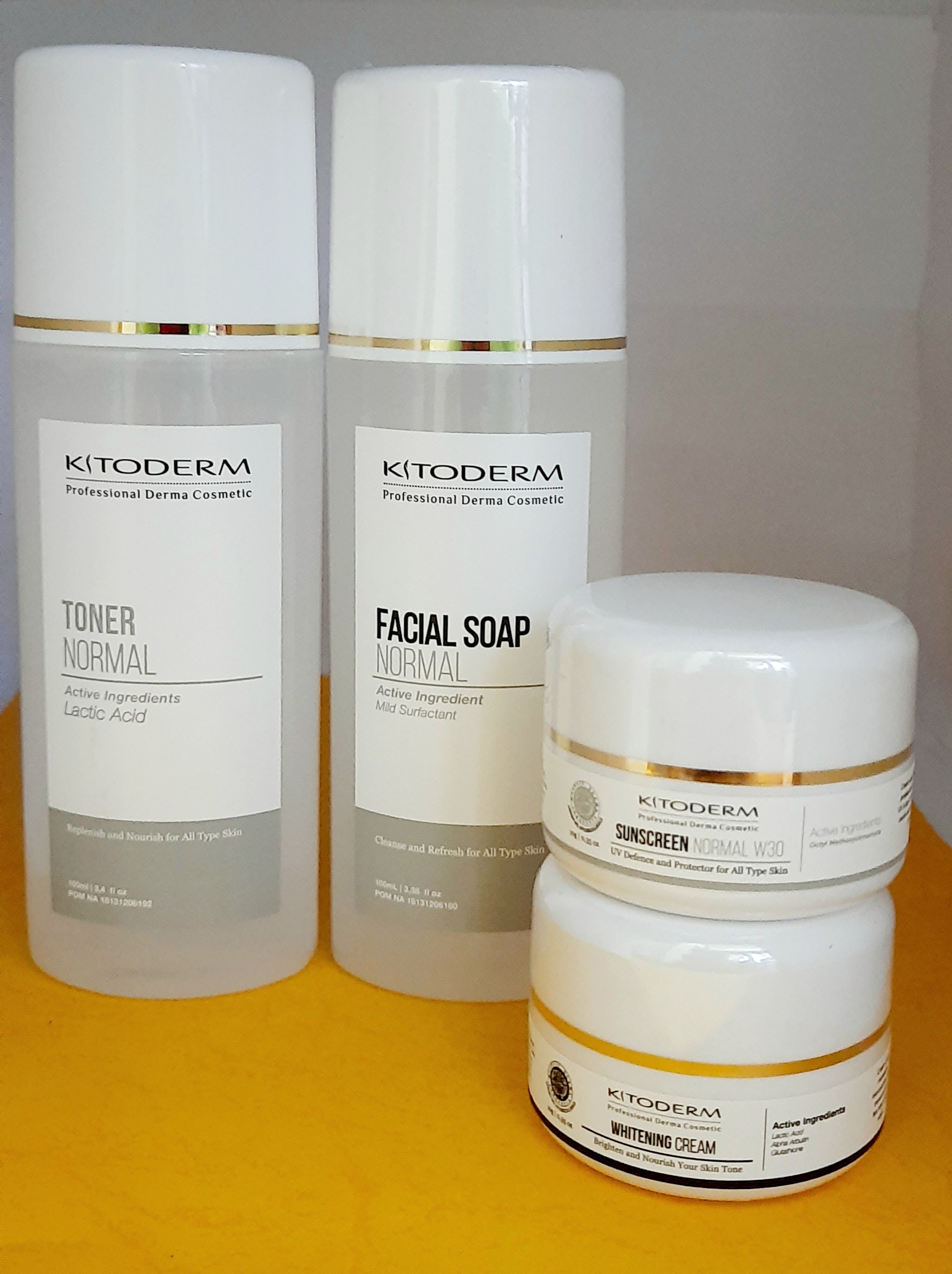 PAKET WHITENING NORMAL KITODERM ORIGINAL | Lazada Indonesia