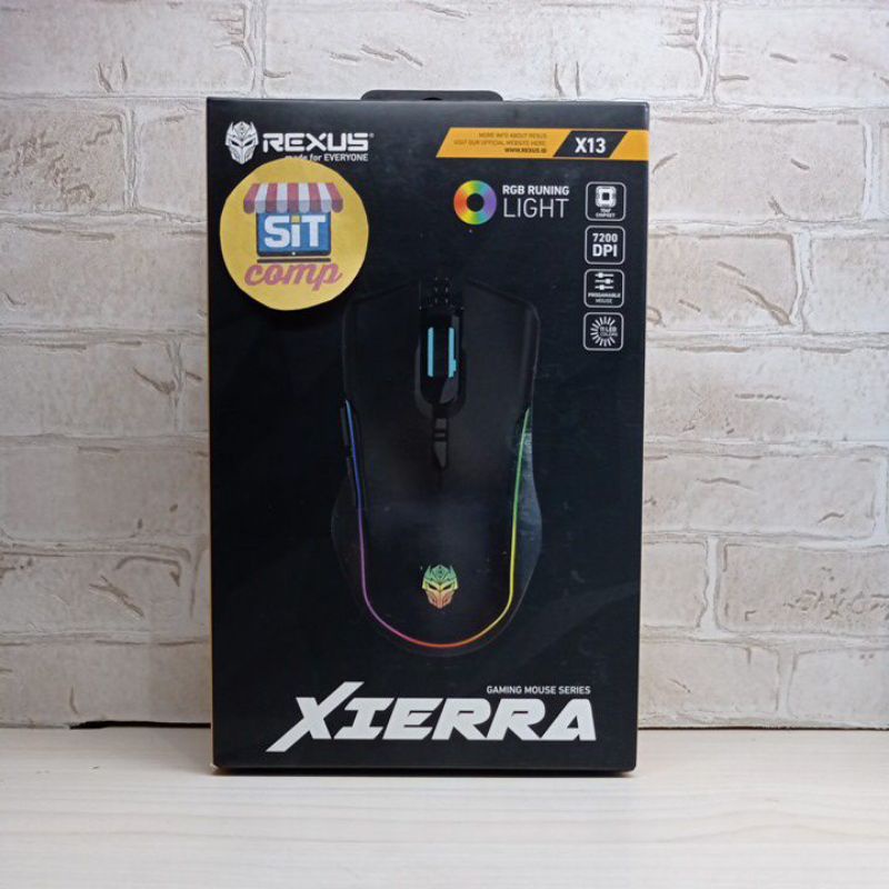 Mouse Gaming Rexus G10 Xierra Gaming Mouse Macro RGB | Lazada Indonesia