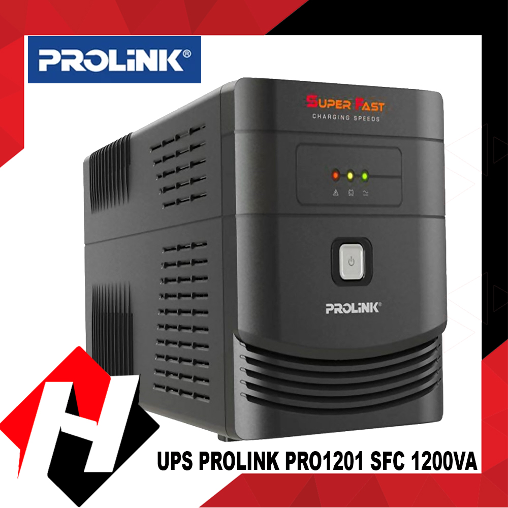 UPS PROLINK PRO700SFC 1200VA Line Interactive UPS with Stabilizer Resmi ...