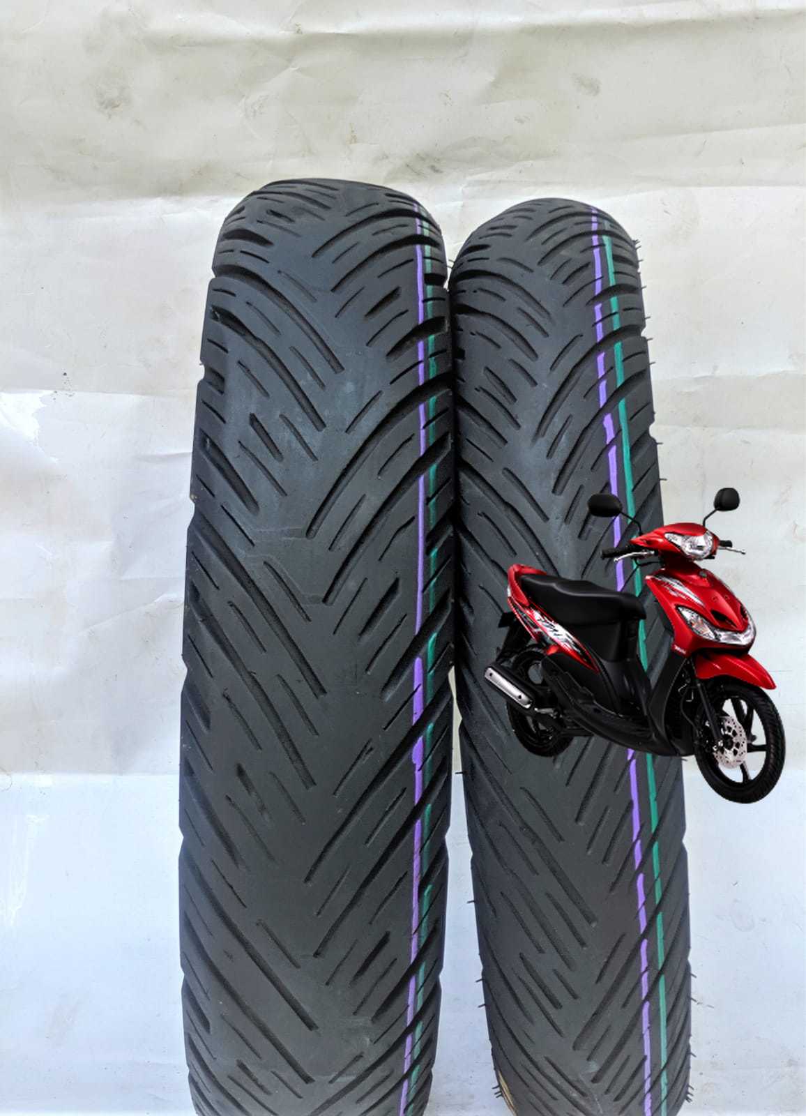 BAN DEPAN MIO SMILE TUBELESS FEDERAL FT 293 UKURAN 90/80 RING 14 ...