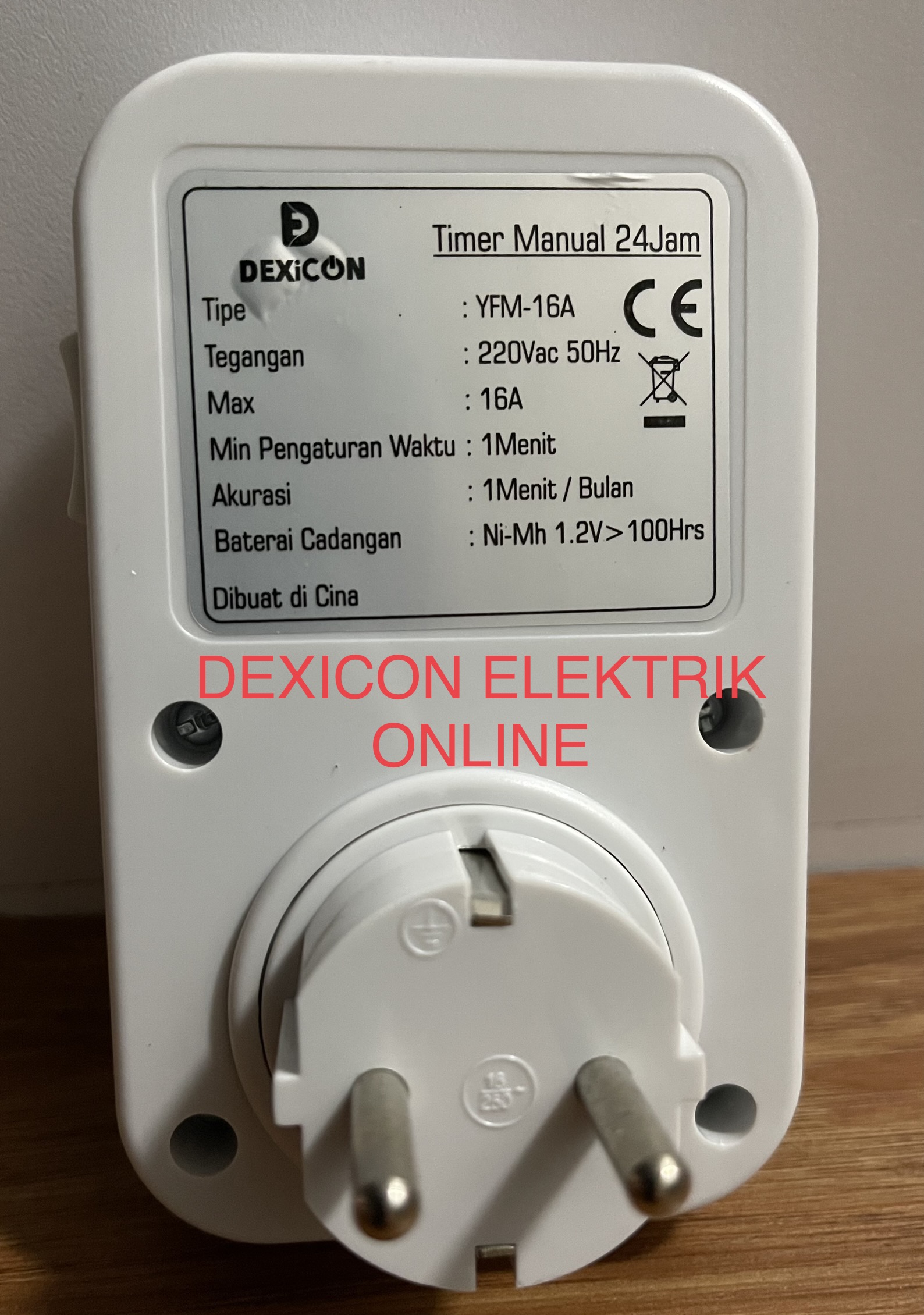 Stop Kontak Timer Manual Stop Kontak On Off Stop Kontak Listrik