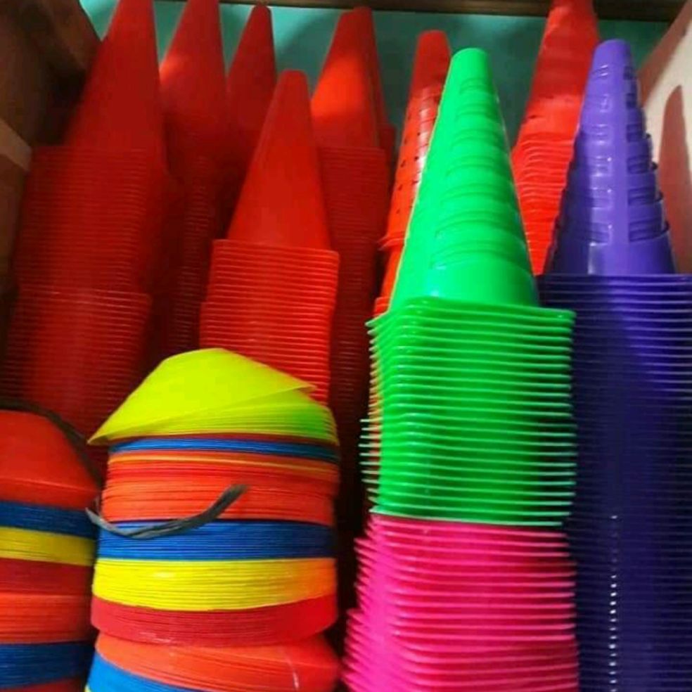 cones /cones olahraga raga/cones latihan bola/aksesoris sepakbola/cone ...