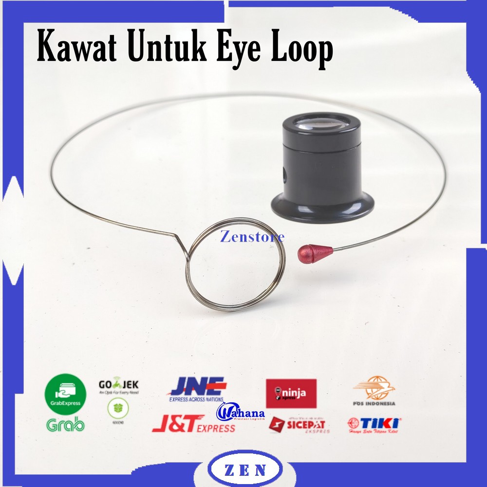 Kawat Eye loop kaca pembesar Alat Service servis jam tangan Terbaik | Lazada Indonesia