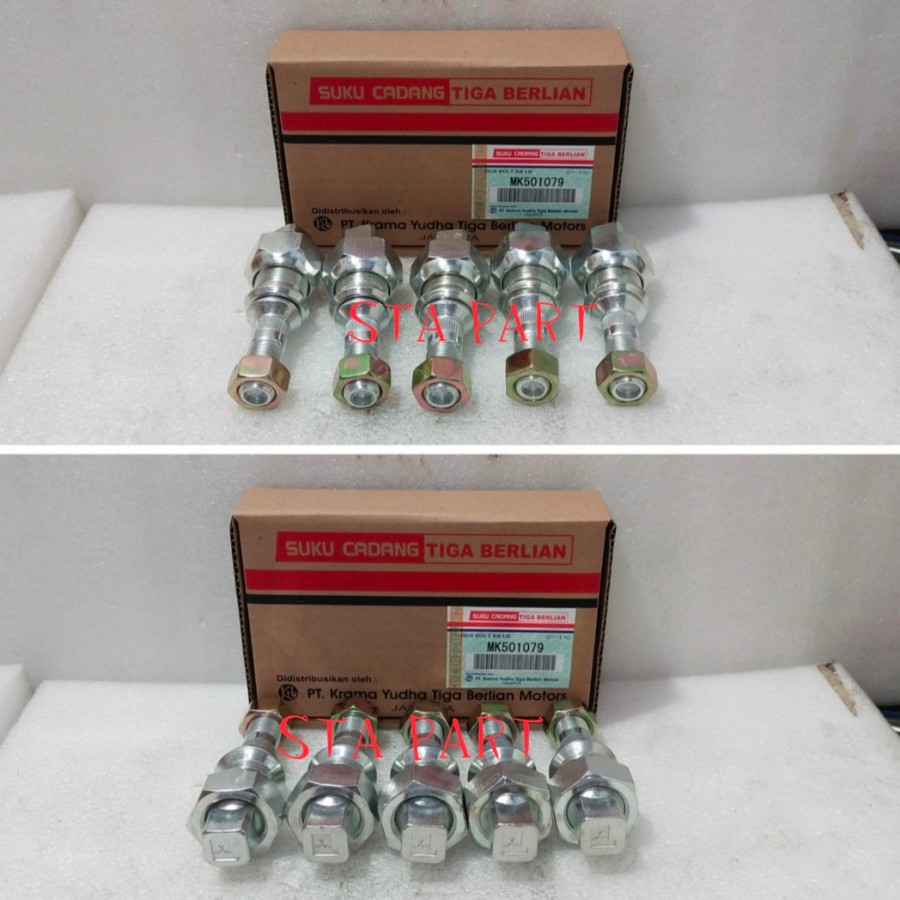 Baut Bolt Roda Belakang Mitsubishi Canter PS125 Turbo PS125T MK501080 ...