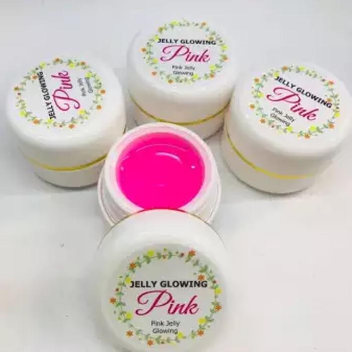 Jelly Glowing Pink Cream / Krim Wajah Jelly Glowing Pink Mencerahkan ...