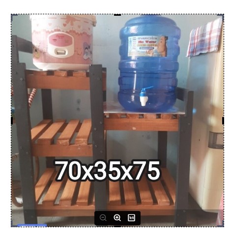 RAK TATAKAN DISPENSER GALON SERBAGUNA TEMPAT WADAH BANGKU DUDUK KOTAK ...