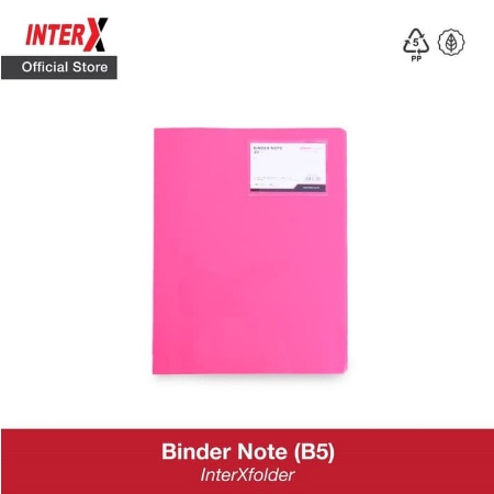 Binder Note B5 Inter X / Binder loose leaf A5 InterX folder | Lazada ...