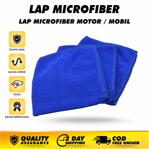 LAP MIKRO FIBER MOTOR / LAP MICROFIBER - MURAH MINI | Lazada Indonesia