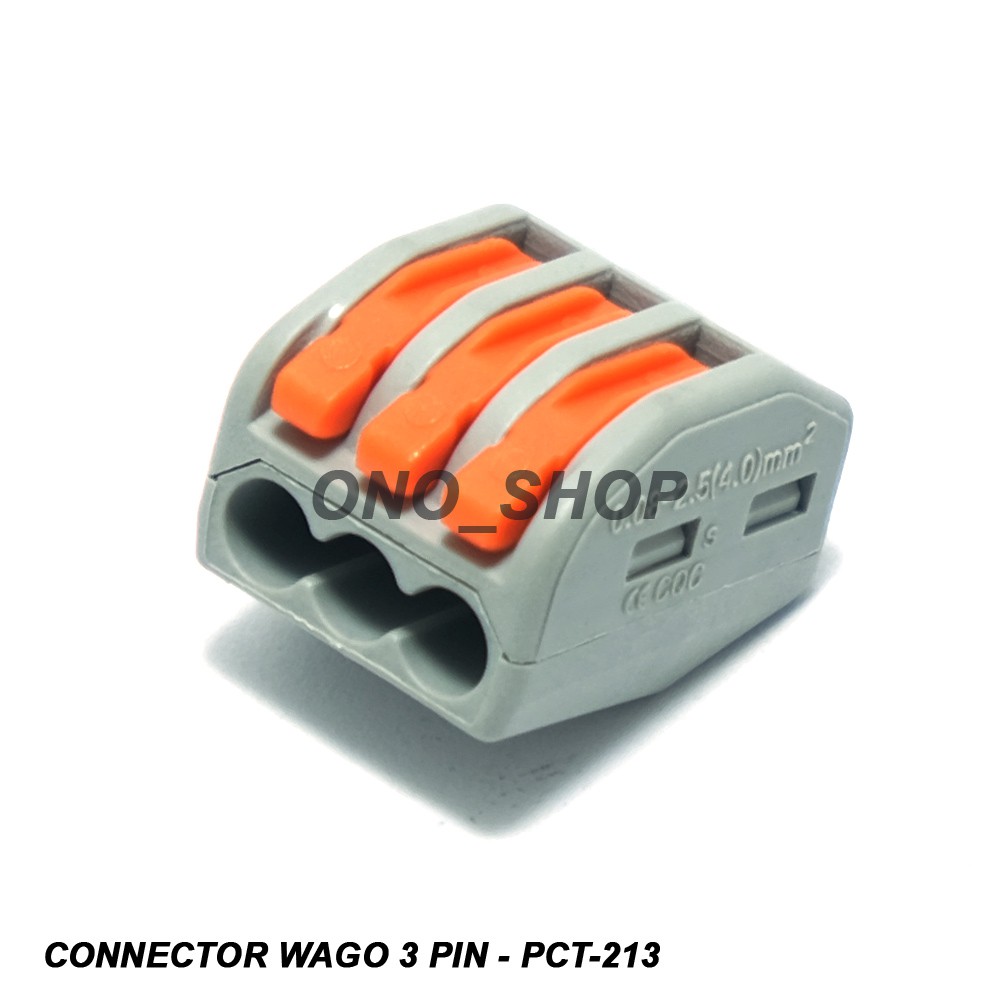 Connector Wago 3 Pin - PCT-213 | Lazada Indonesia