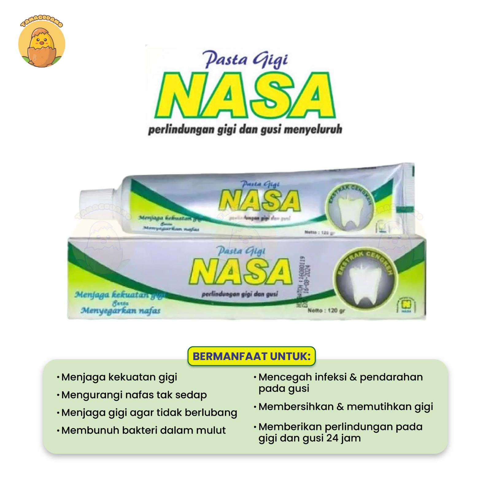 PGN Pasta Gigi Nasa / ODOL NASA | Lazada Indonesia
