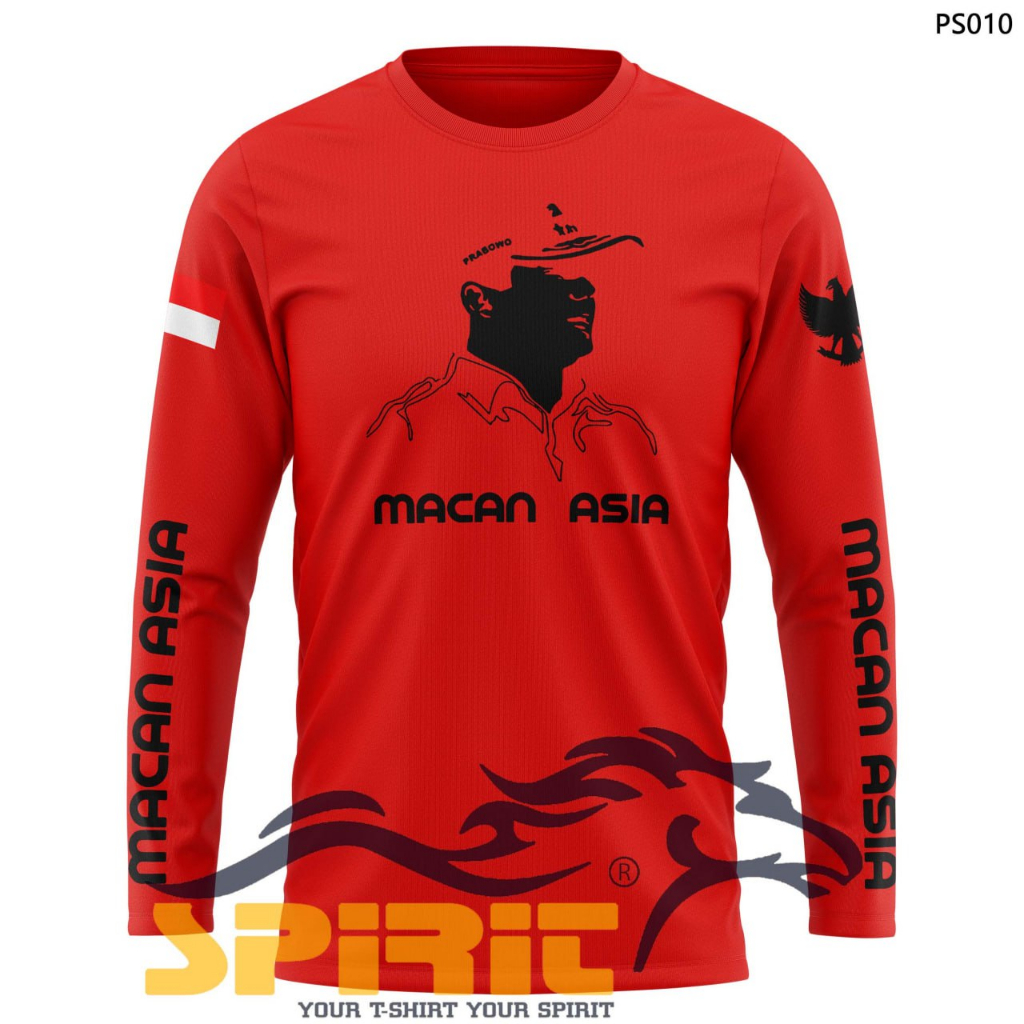 Kaos Prabowo 2024 Baju Kaos Prabowo Subianto Kaos vector prabowo Lengan ...