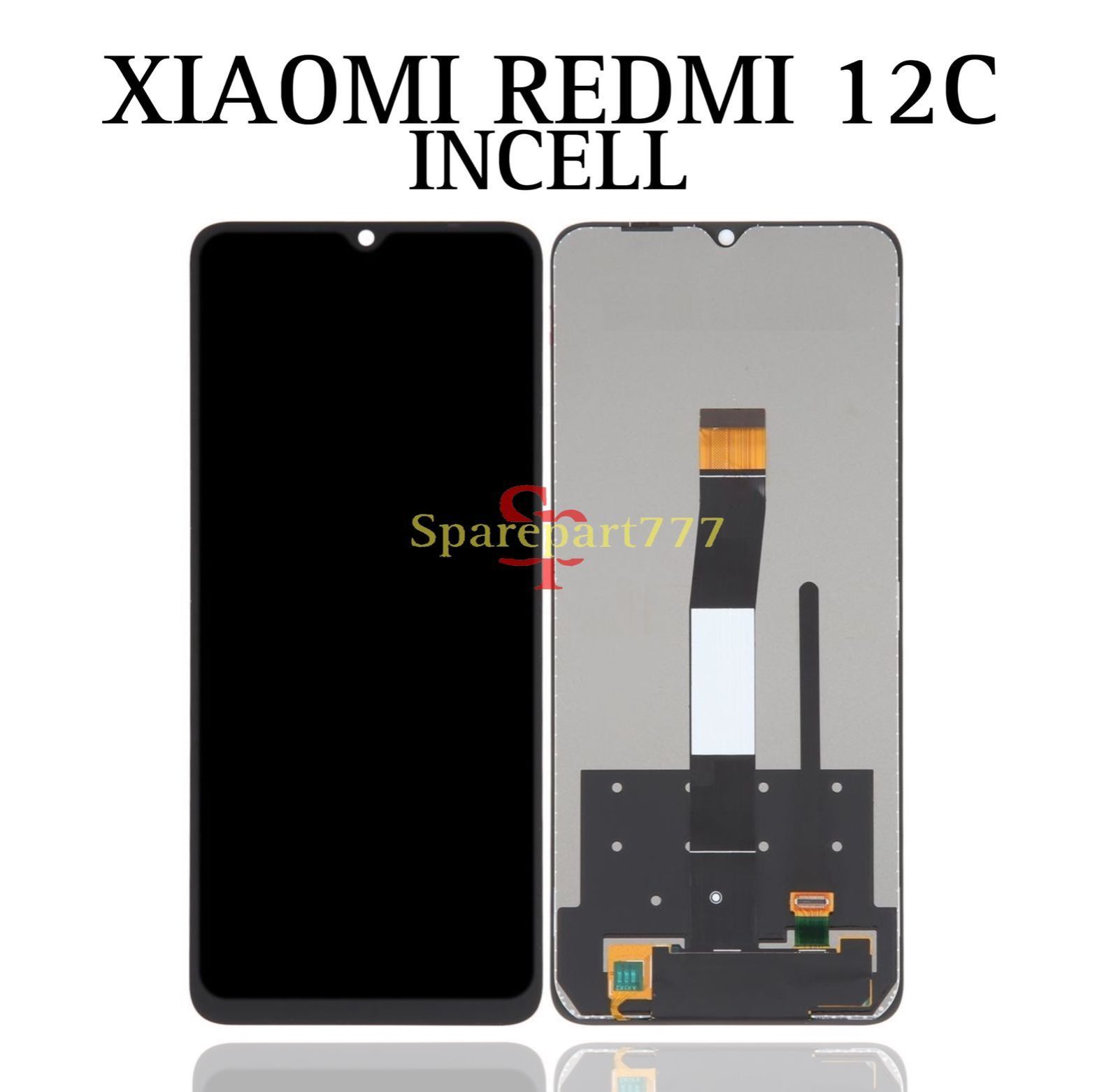 INCELL - LCD Touchscreen Fullset Xiaomi Redmi 12C | Lazada Indonesia