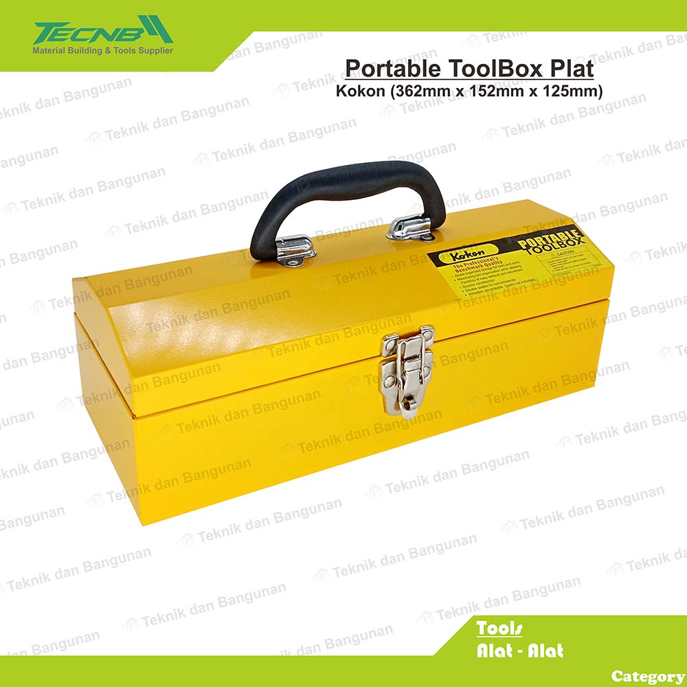 ToolBox Tool Box Kotak perkakas plat 1 susun Kokon | Lazada Indonesia