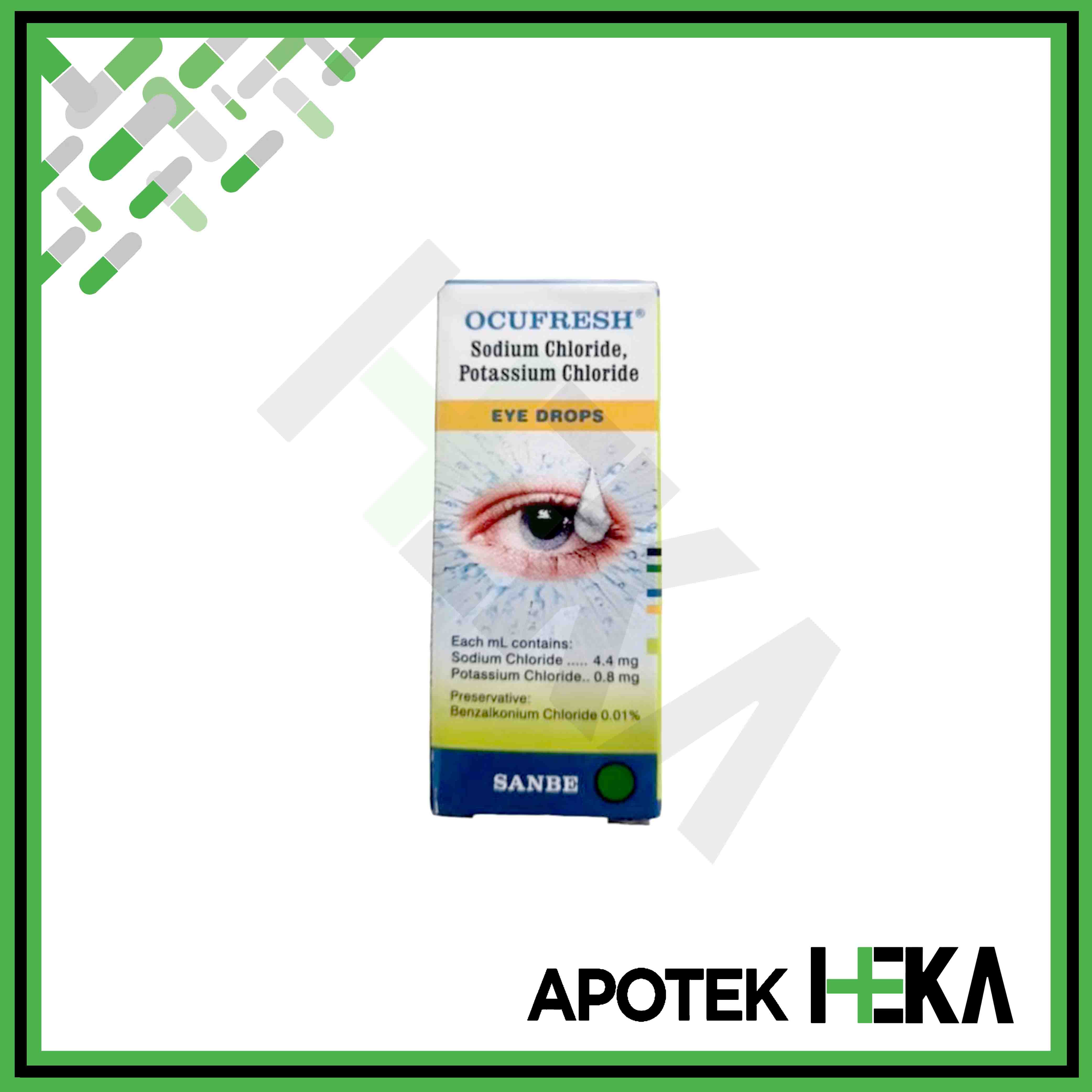 Ocufresh Eye Drops Botol 5 ml - Tetes Mata Kering | Lazada Indonesia