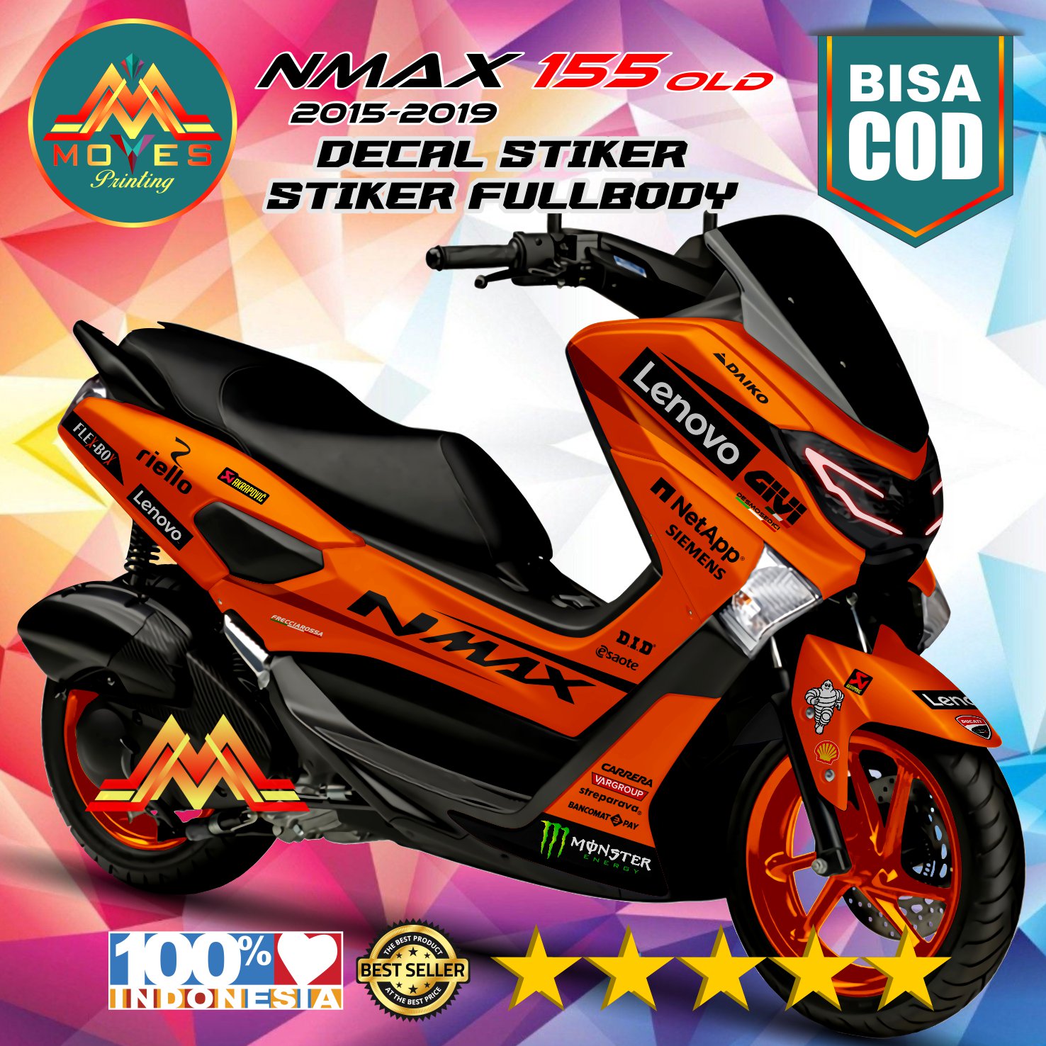 ( cod ) ⭐⭐⭐⭐⭐decal nmax 155 old stiker decal motor nmax 155 old stiker ...