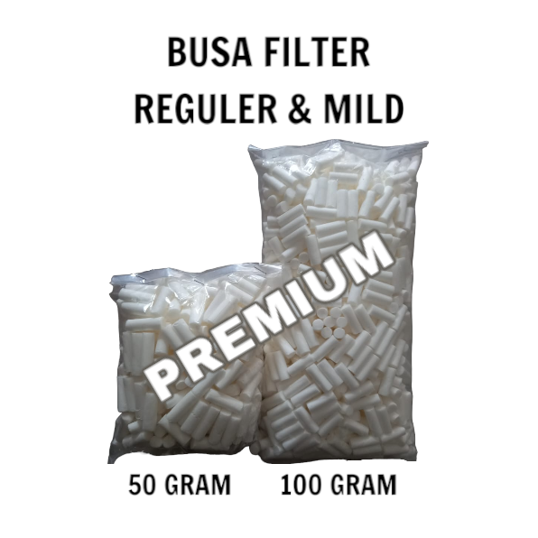BUSA FILTER REGULER & MILD PREMIUM KEMASAN 100 GRAM | Lazada Indonesia