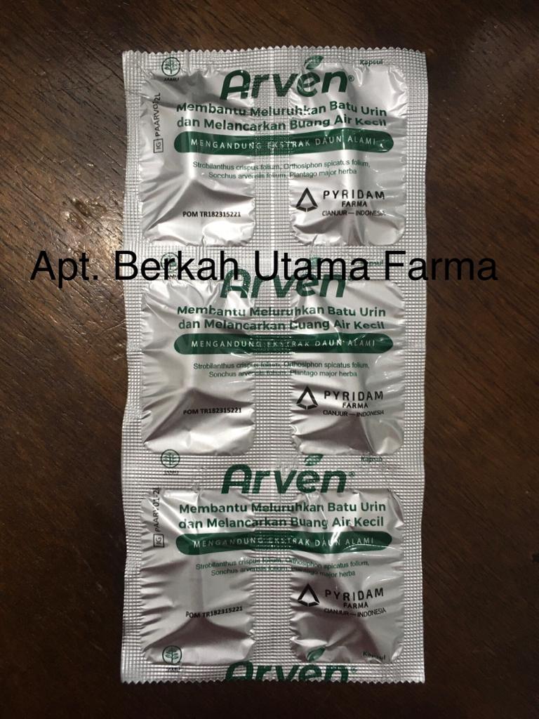 Arven Strip isi 6 Kapsul & Box isi 30 Kapsul | Lazada Indonesia