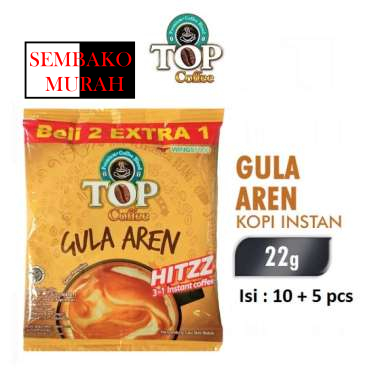 Sembako Murah Top Coffee Gula Aren Kopi Top Gula Aren 1 Renceng ( 15 ...