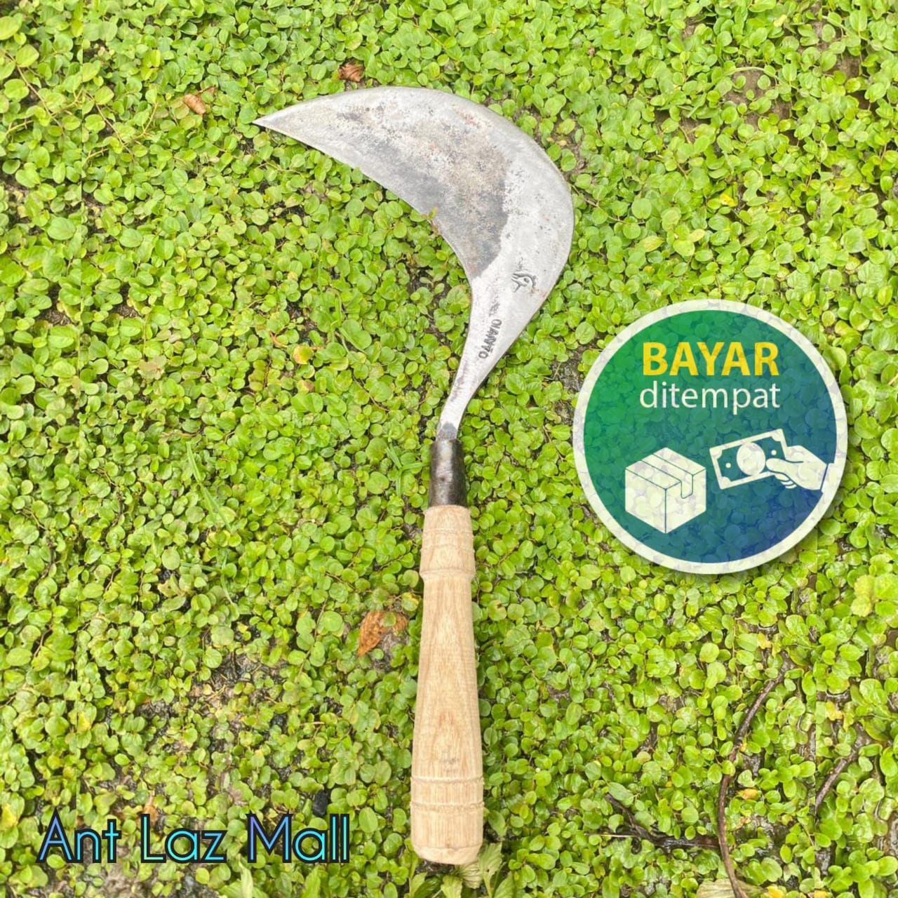 Arit Pengaritan Model Semar Baja Isen Asli - Sabit Lebar Pemotong ...