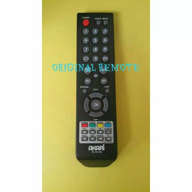 REMOTE TV LCD LED AKARI RC-9914ID ORIGINAL 100% | Lazada Indonesia