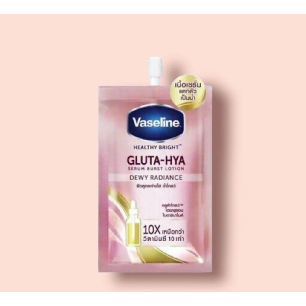 VASELINE GLUTA HYA SACHET 30 ML ORIGINAL THAILAND SERUM BURST LOTION ...